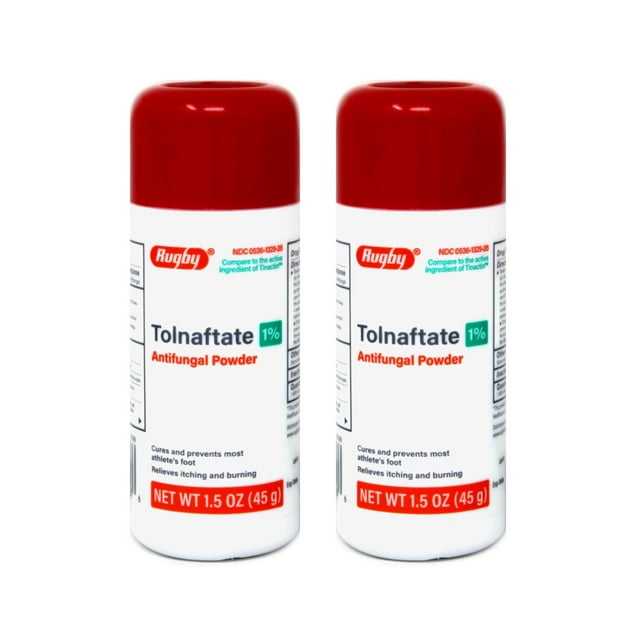 2 Pack Tolnaftate 1% Powder - Athlete's Foot Treatment, Compared to ...
