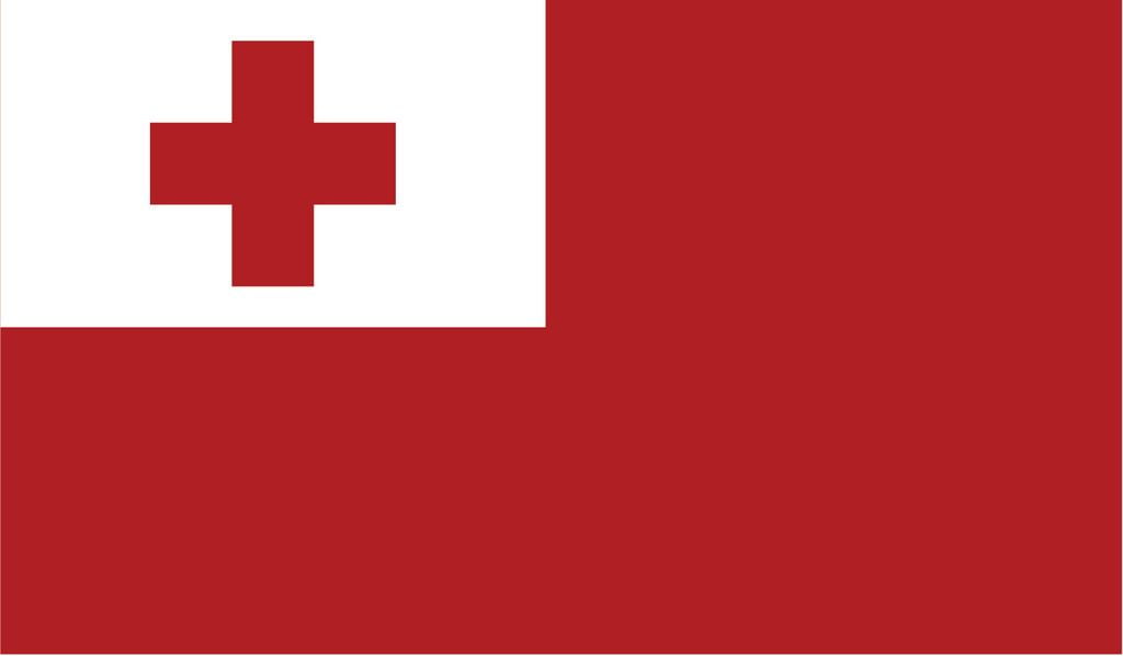 2-Pack Tonga Flag Decal Sticker | 5-Inches By 3-Inches | Laminated ...