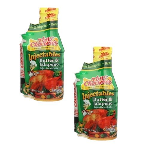 ( 2 Pack ) Tony Chachere's Injectable Marinade, Butter & Jalapeno 17 Oz ...