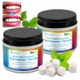 2 Pack Toothpaste Tablets with Nano Hydroxyapatite,Natural Peppermint ...