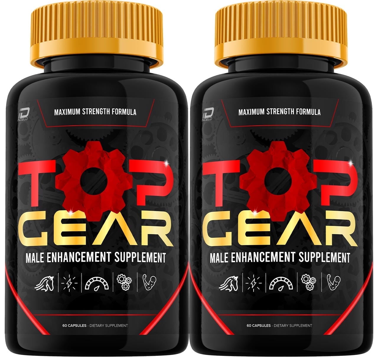 (2 Pack) Top Gear for Men Capsules, TopGear Pills, Gear Top Advanced ...