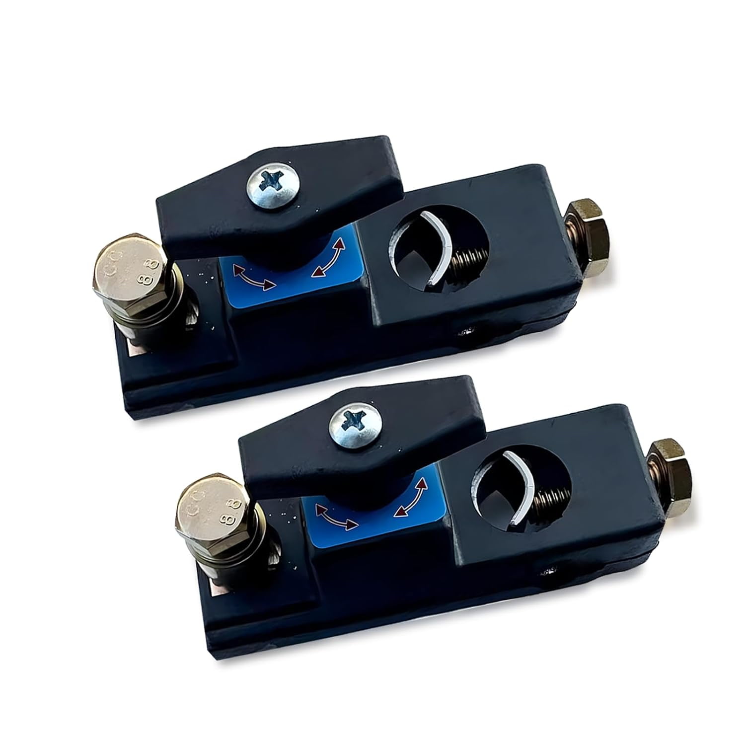 2 Pack Top Post Battery Disconnect Switch 12V Heavy Duty, Battery ...