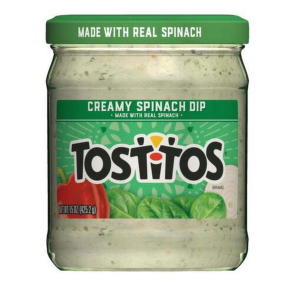 2 Pack - Tostitos Dip Creamy Spinach 15 oz Package May Vary - Walmart.com