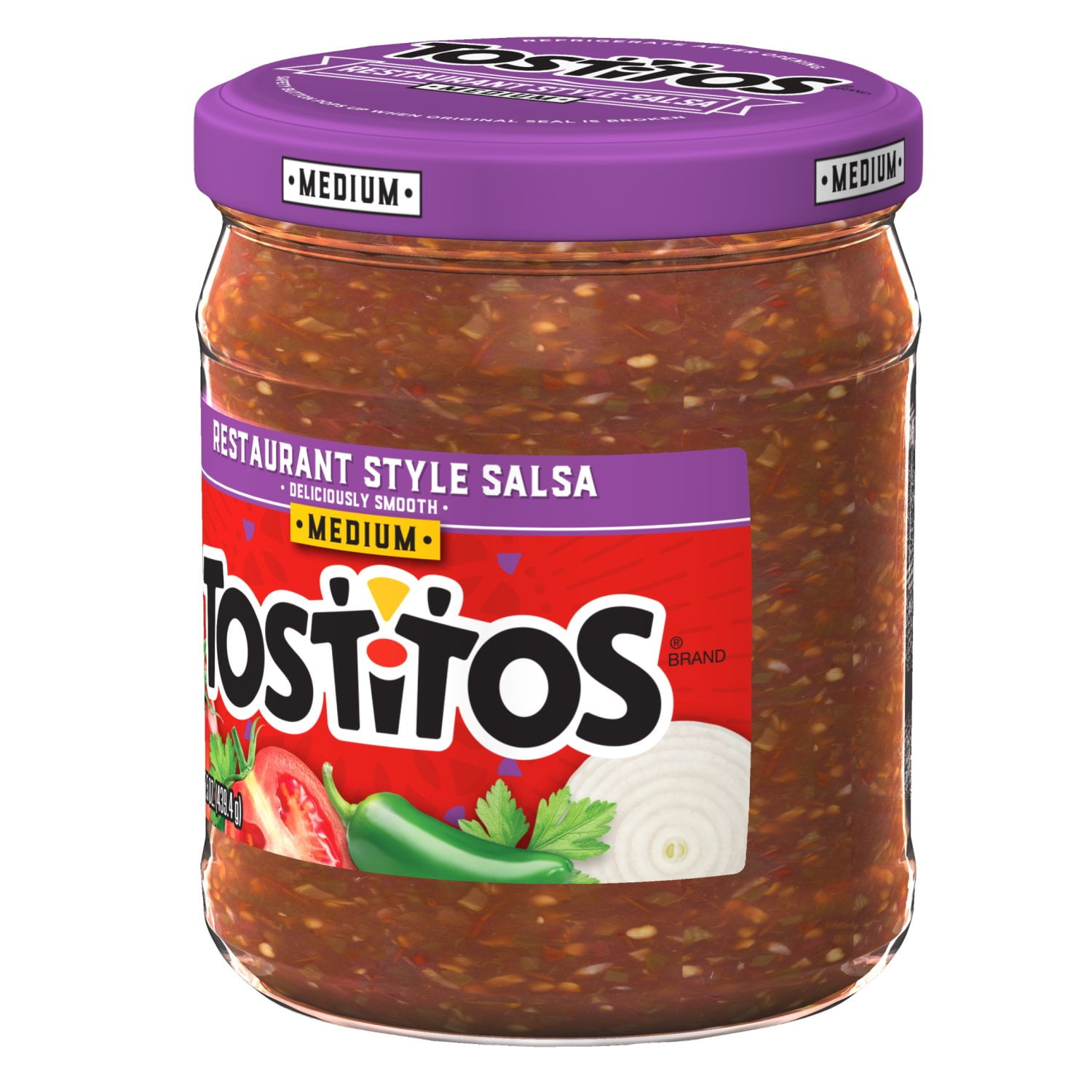 2 Pack - Tostitos Salsa Restaurant Style Medium 15.5 oz Package May ...