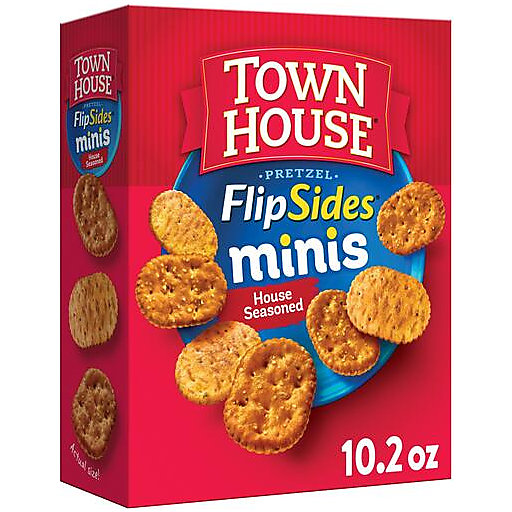 ( 2 Pack ) Town House Crackers, Oven Baked, Seasoned 10.2 Oz - Walmart.com