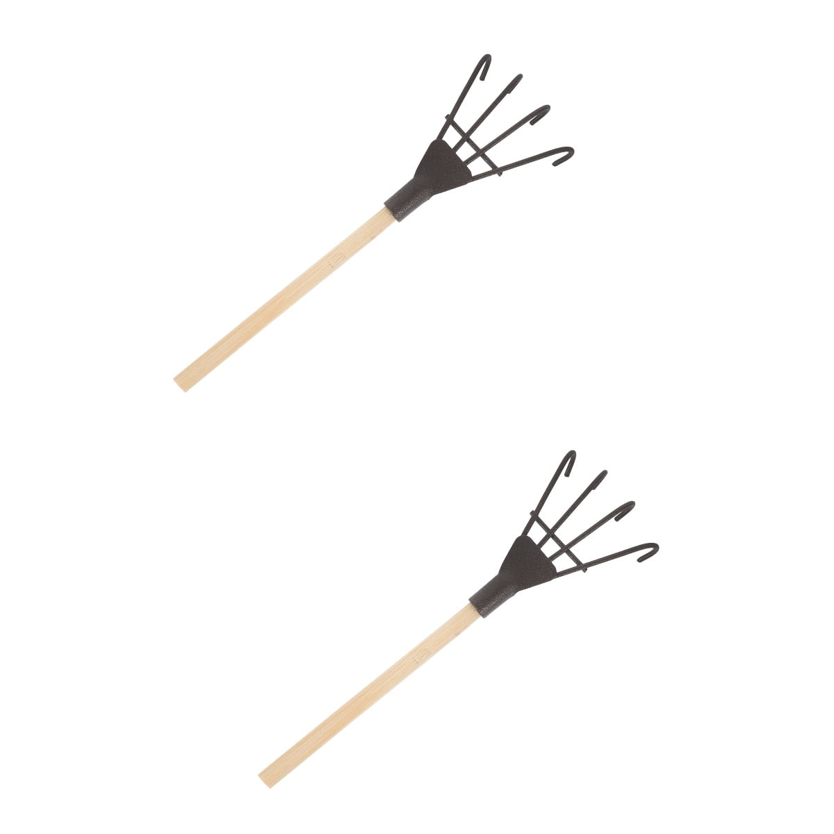 2 Pack Toy Tools Mini Rake Child 14.50X3.50X1.50CM Black - Walmart.com