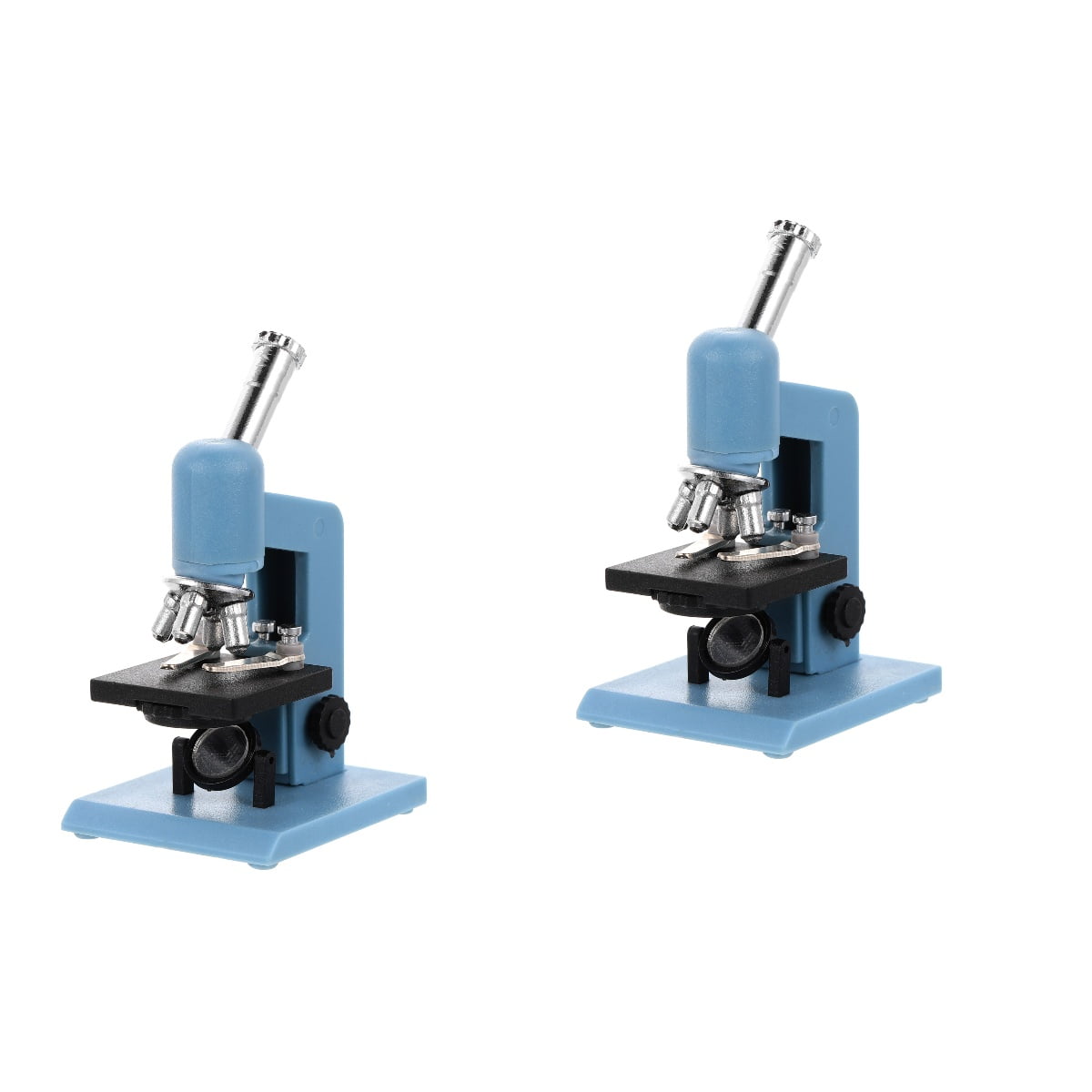 2 Pack Toys Dollhouse Microscope Model DIY Simulation Plastic - Walmart.com