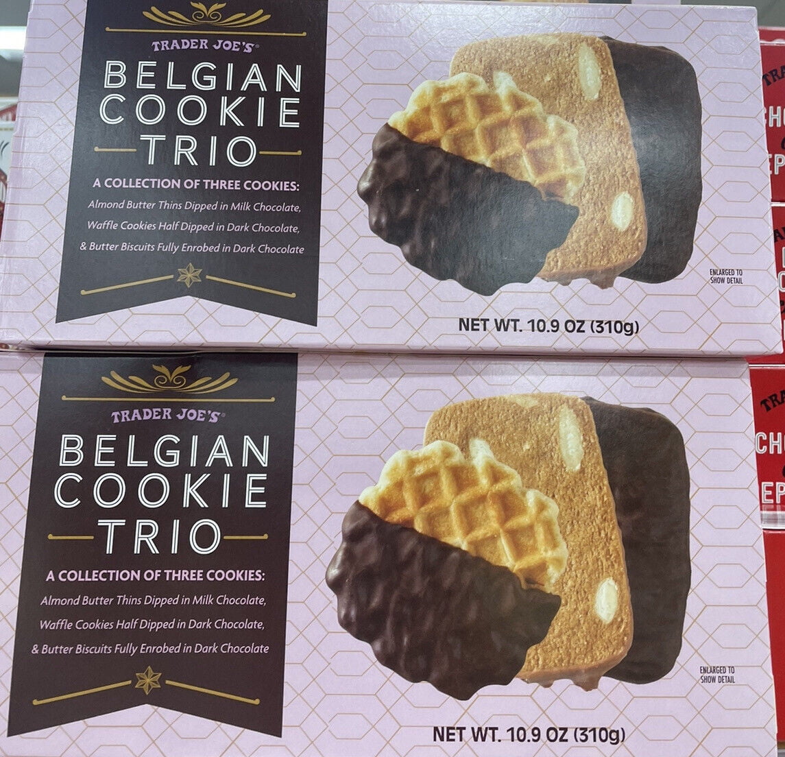 2 Pack Trader Joe's Belgian Cookie Trio - Walmart.com