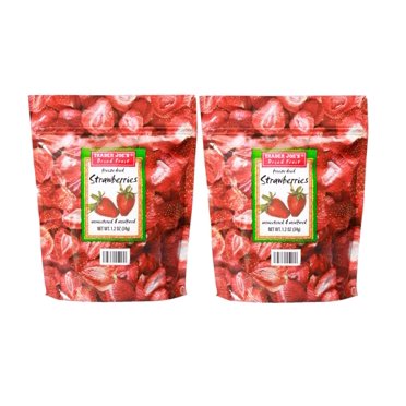 2 Packs Trader Joe's Freeze Dried Fig Slices Unsweetened Unsulfured 1.76 oz Each - Walmart.com