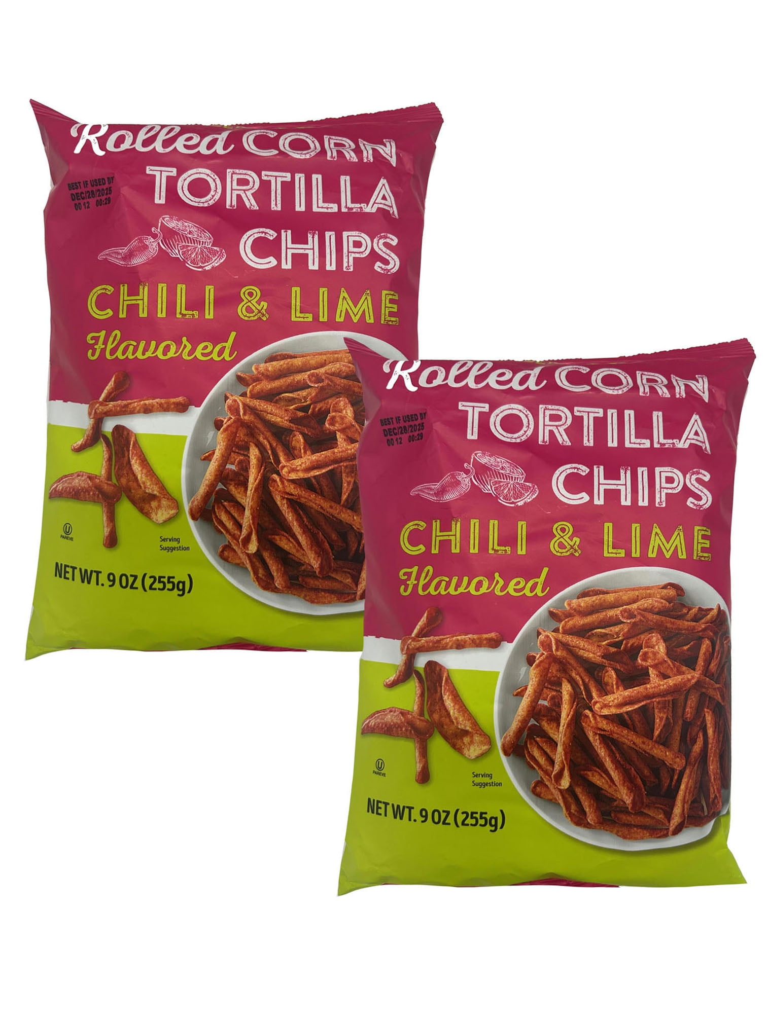 2-Pack Trader Joe's Tortilla Chips – Authentic Crunchy Corn Chips, 9 oz ...