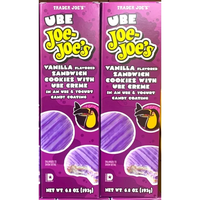 2 Pack Trader Joes Ube Joe Joe's NET WT 6.8 OZ - Walmart.com