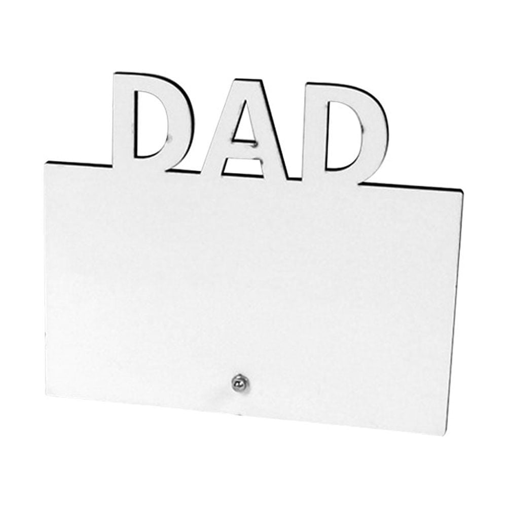 2 Pack Transfer Picture Frame Photo Frames Multiple Dad White - Walmart.com