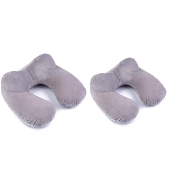 2-Pack Travel Neck Pillow - Multi-Scene Use (Airplane/Car/Home/Office ...