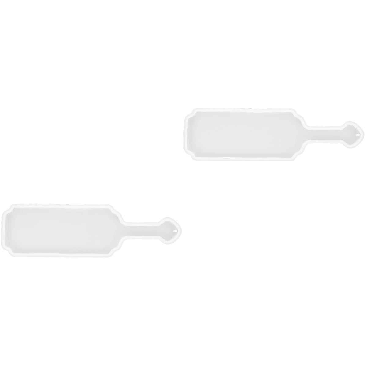 2 Pack Trays Paddle Mold Flexible Mold Tray Making Mold 37.00X11.50X1 ...