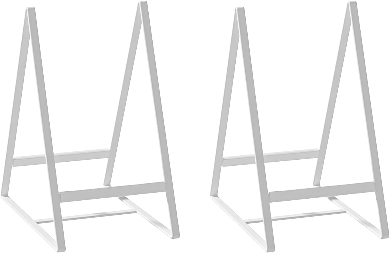 2 Pack Triangle Plate Holders Organizers Large Upright Cabinet Dish ...