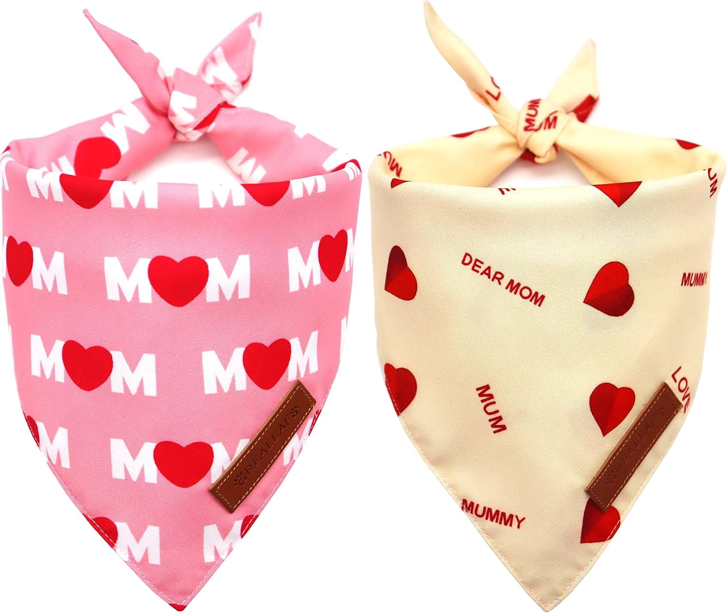 2 Pack, Triangle Reversible American Flag Pet Patriotic Scarf for Boy ...