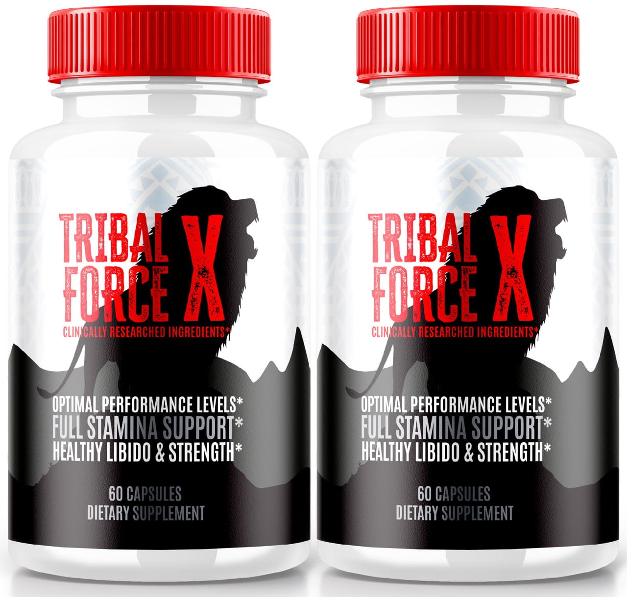 (2 Pack) Tribal Force X Pills for Men, Male Dietary Supplement ...