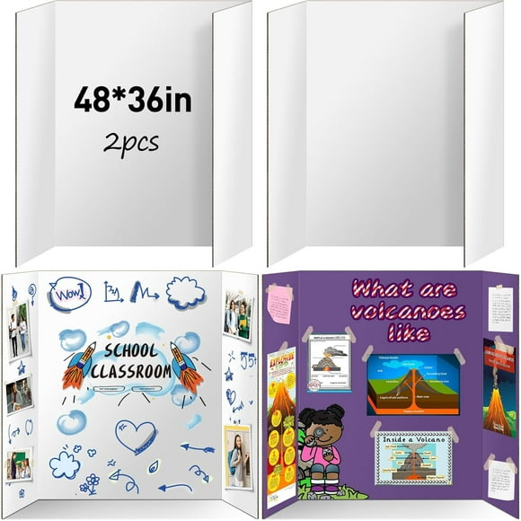 Tri-Fold Poster Boards in Presentation Boards & Presentation Easels ...