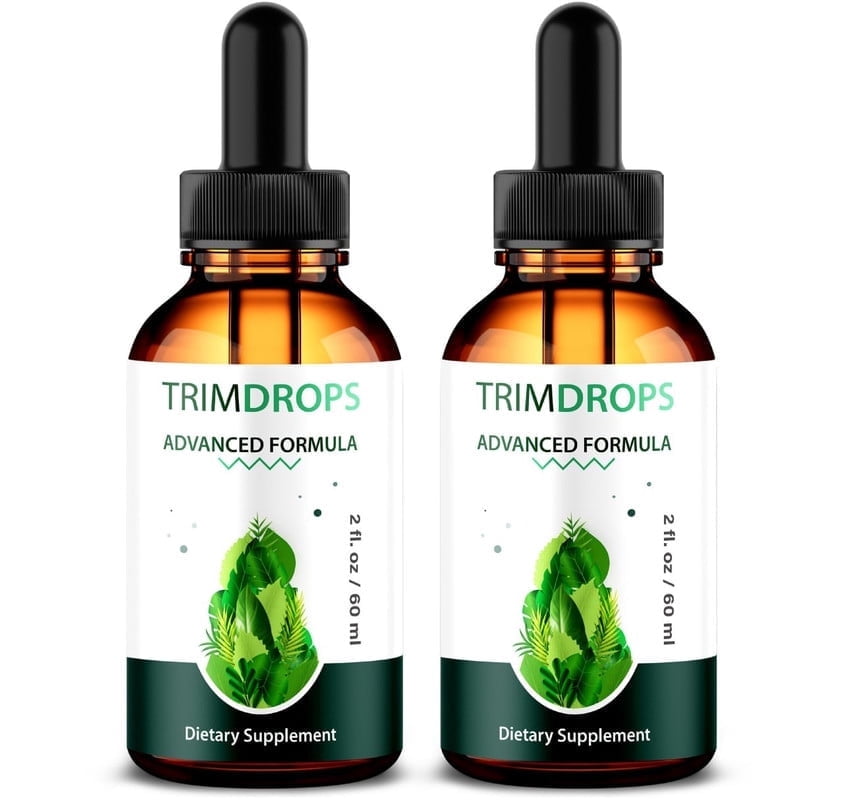 (2 Pack) Trim Drops, Official TrimDrops - The Key to a Healthy and Fit ...