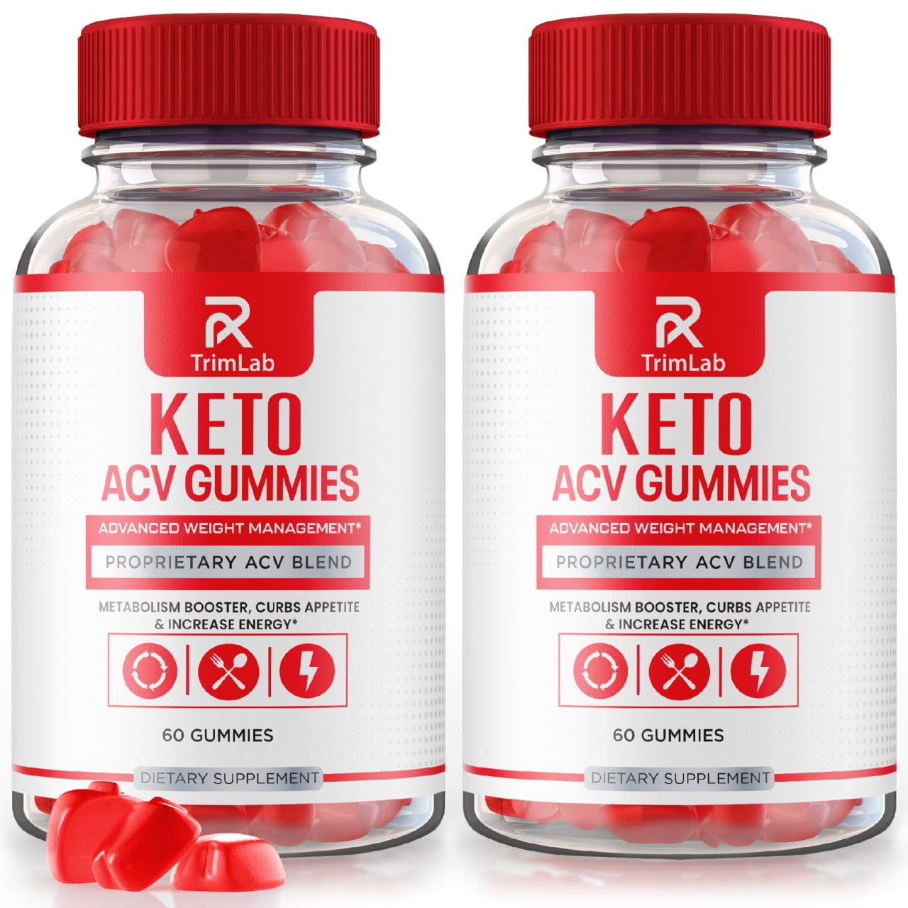 (2 Pack) TrimLab Gummies - TrimLab Keto ACV Gummies, TrimLab for ...