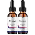 (2 Pack) Trimova Metabolism Drops Liquid Supplement - Trimova Drops for ...