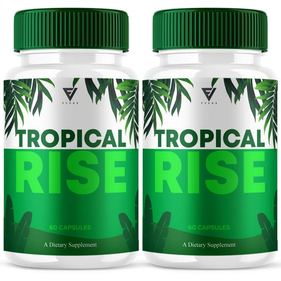 (2 Pack) Tropical Rise Performance Pills, TropicalRise Advanced (120 ...