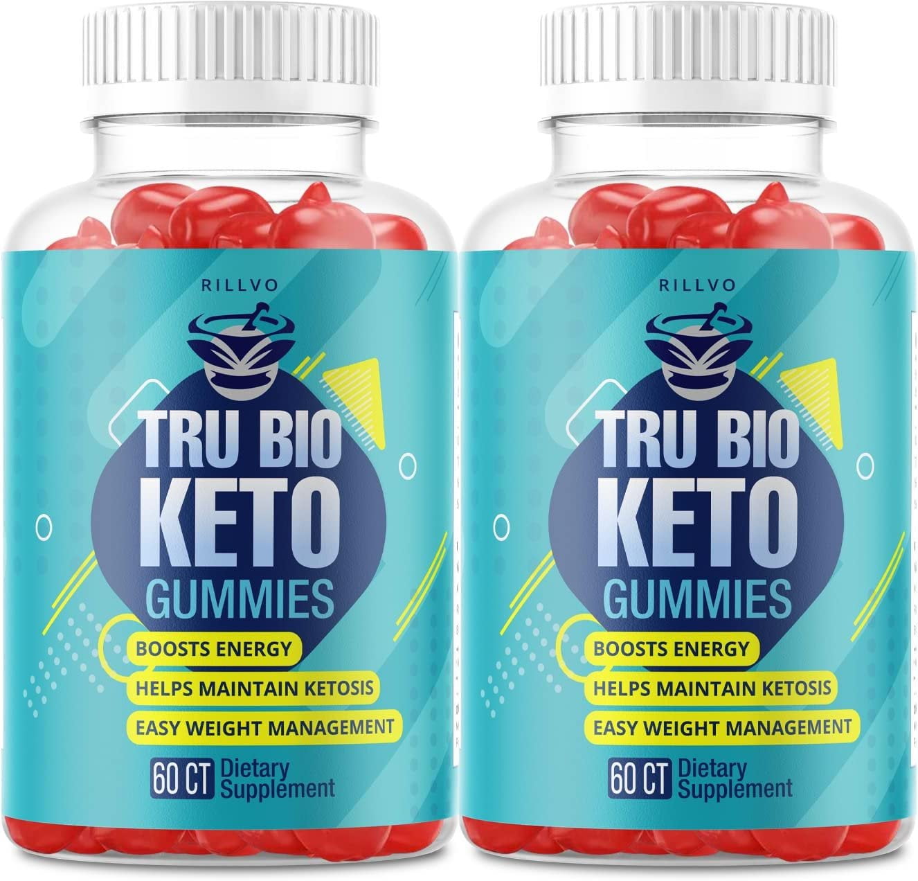 2 Pack TruBio Keto ACV Gummies - Advanced Formula Tru Bio Keto Gummies ...