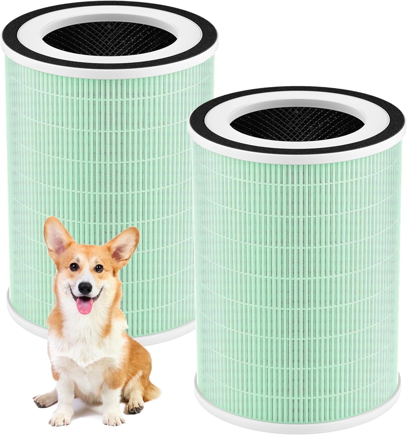 2-Pack True HEPA H13 Pet Air Purifier Filters for Afloia KILO, KILO PRO ...