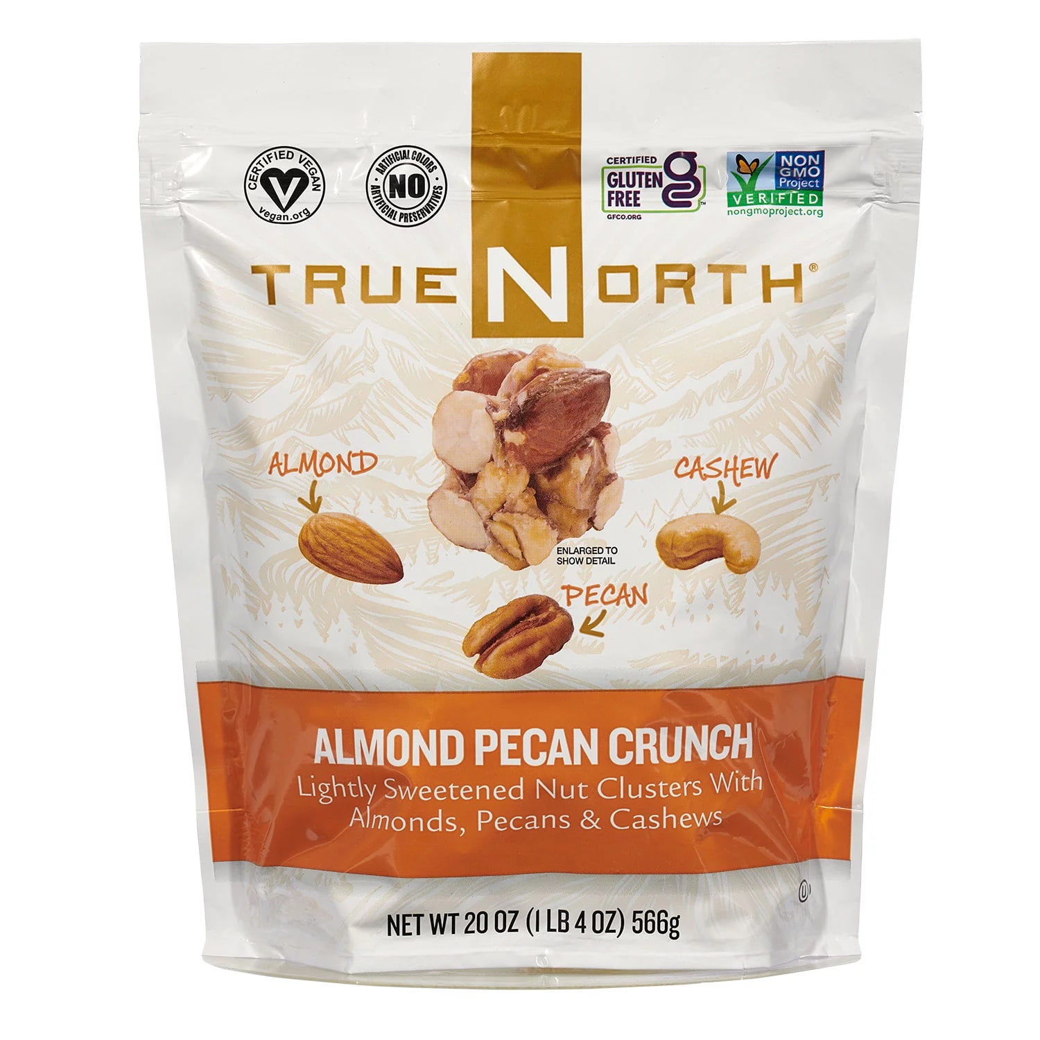 True North | 2 Pack Almond Pecan Cashew Nut Clusters, 24 oz. - Walmart.com