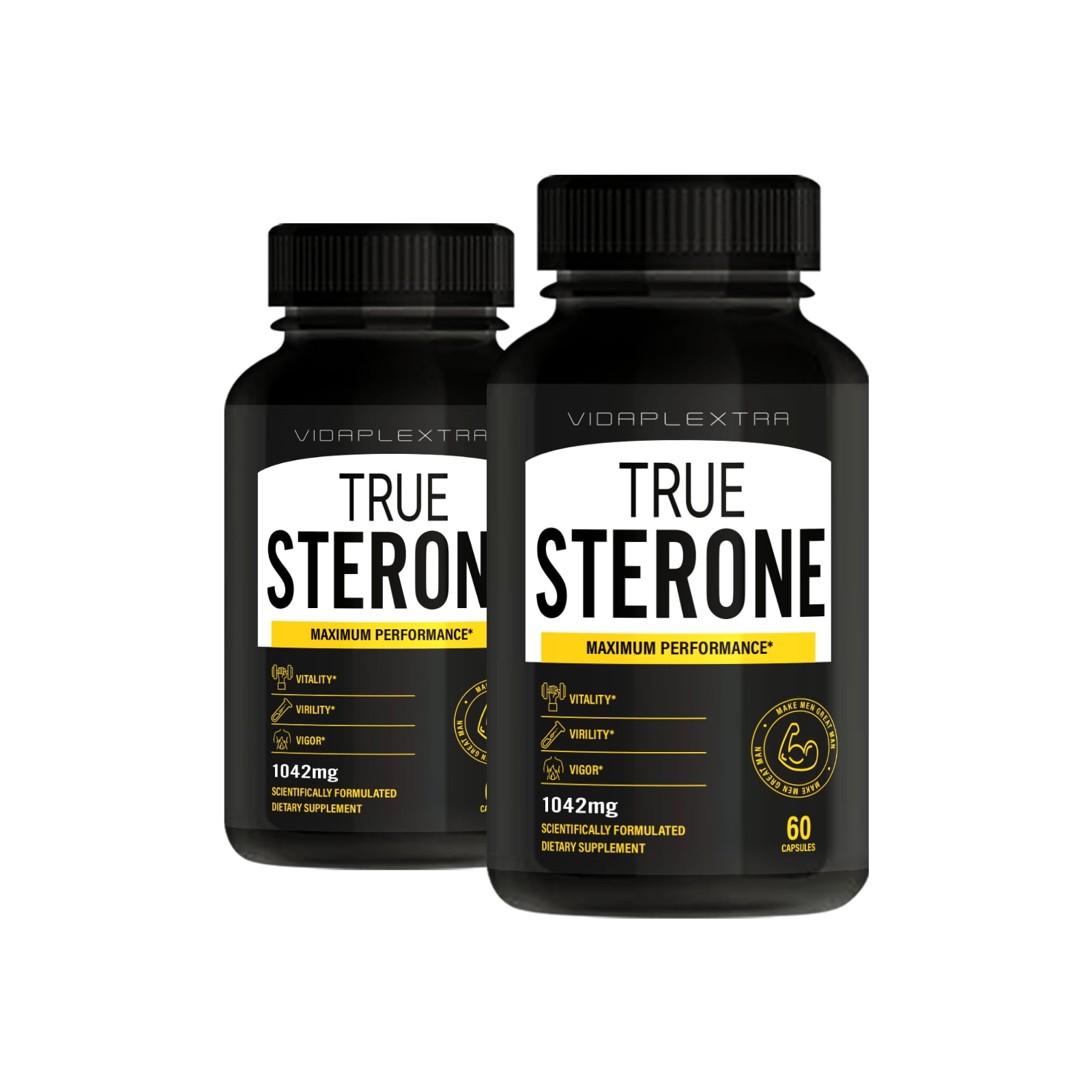 (2 Pack) True Sterone - True Sterone Capsules - Walmart.com