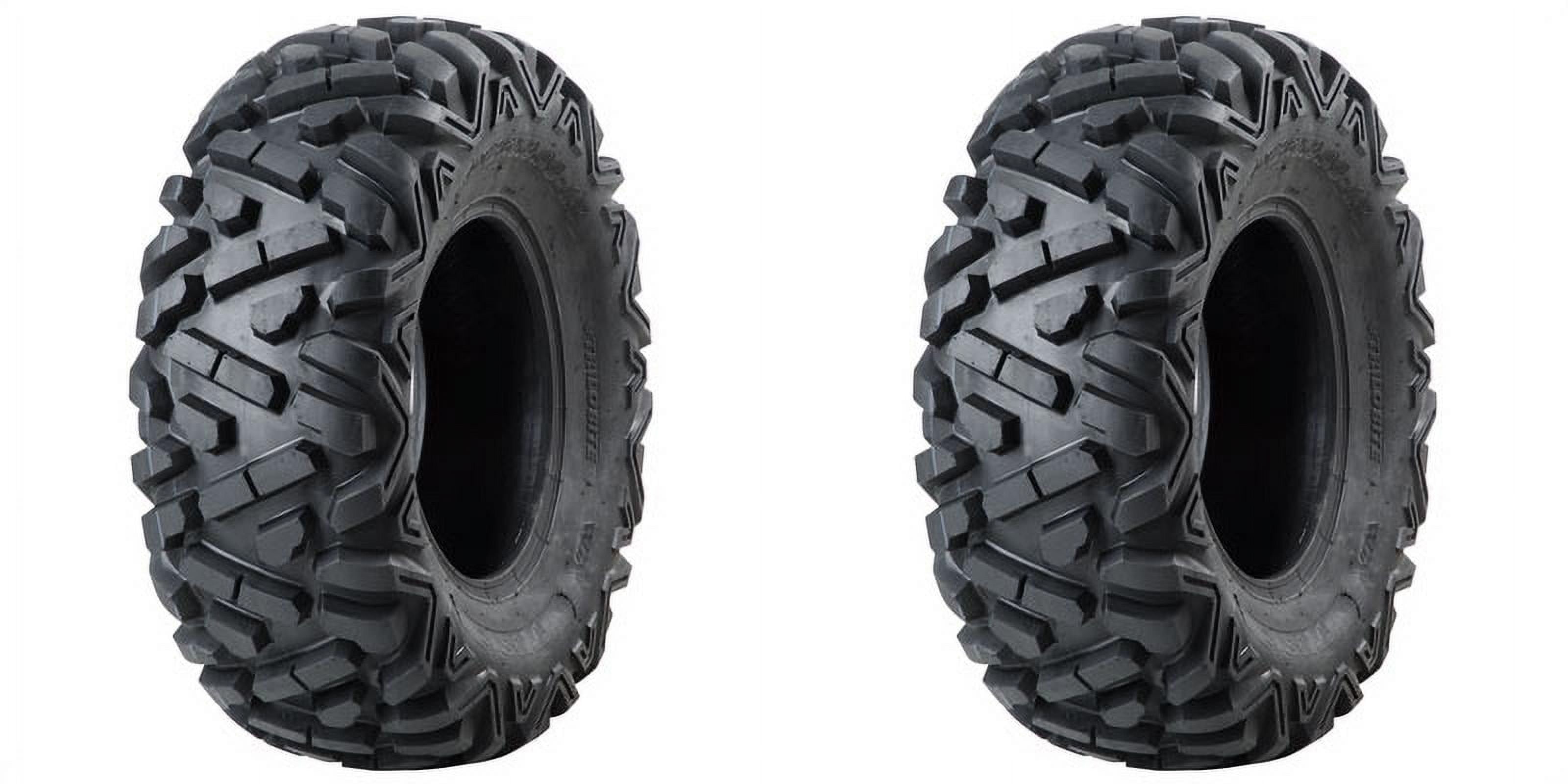 (2 Pack) Tusk Trilobite Tire 25X10-12 for Kubota Rtv-X1100C Diesel 2014 ...