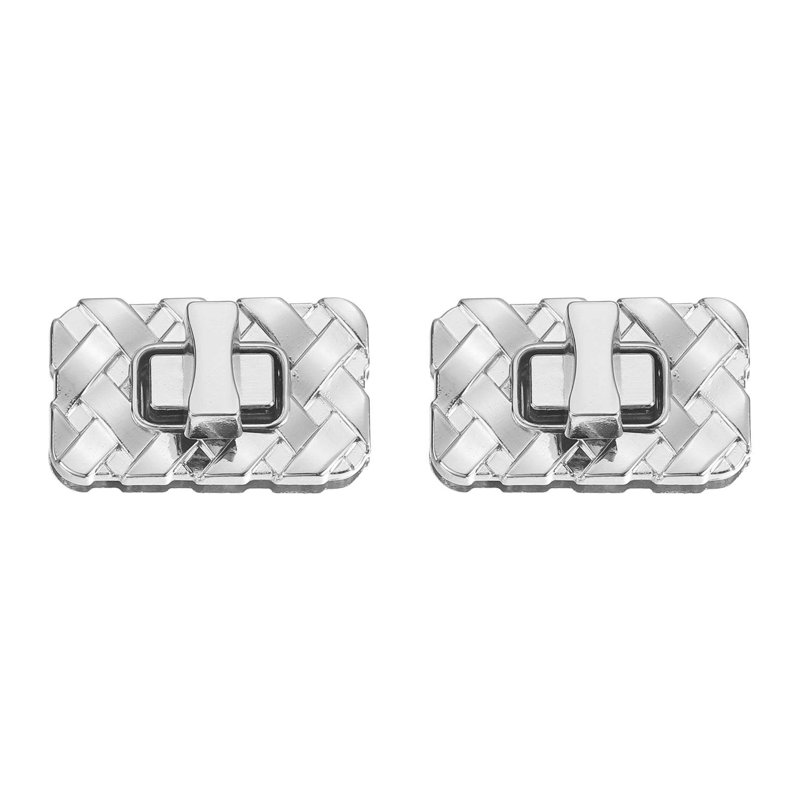 2 Pack Twist Turn Locks Aluminum Alloy Rectangle Turn Lock Clasp for ...