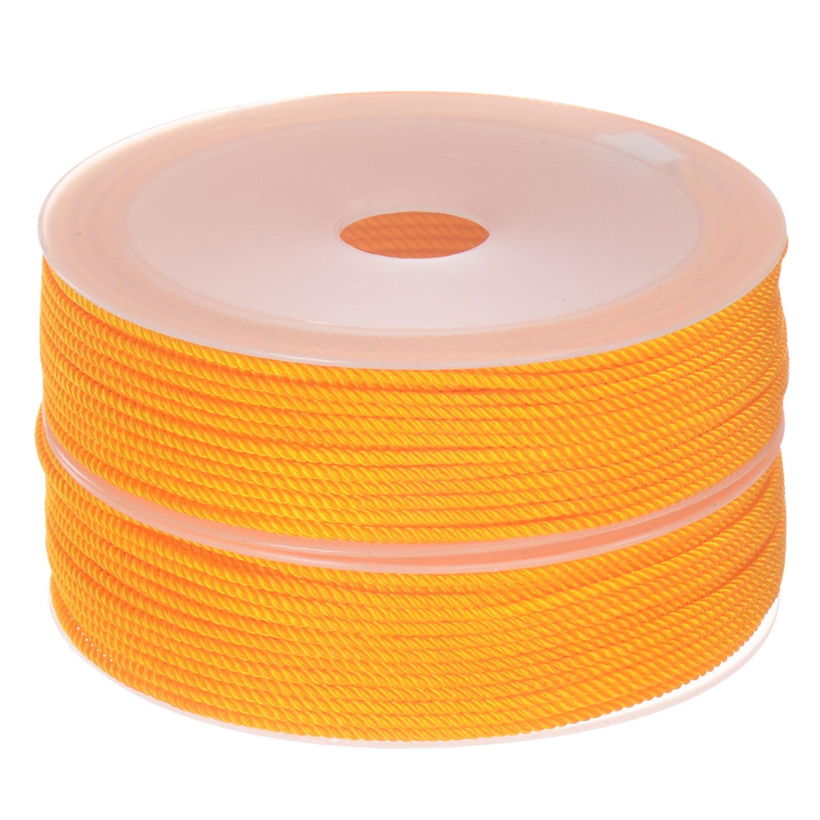 2 Pack Twisted Nylon Twine Thread Beading Cord 1.5mm 20M/65 Feet Extra ...