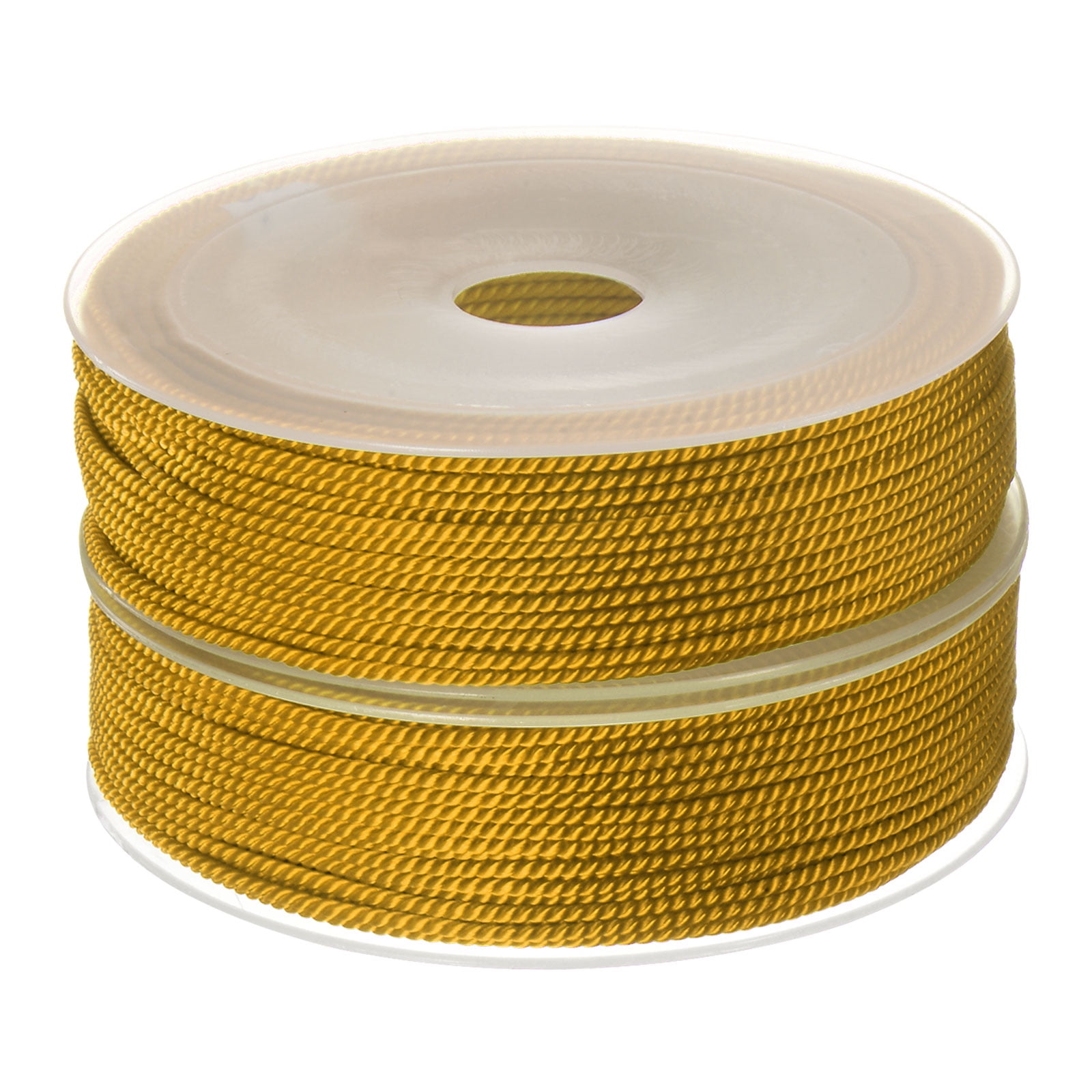 2 Pack Twisted Nylon Twine Thread Beading Cord 1.5mm 20M/65 Feet Extra ...