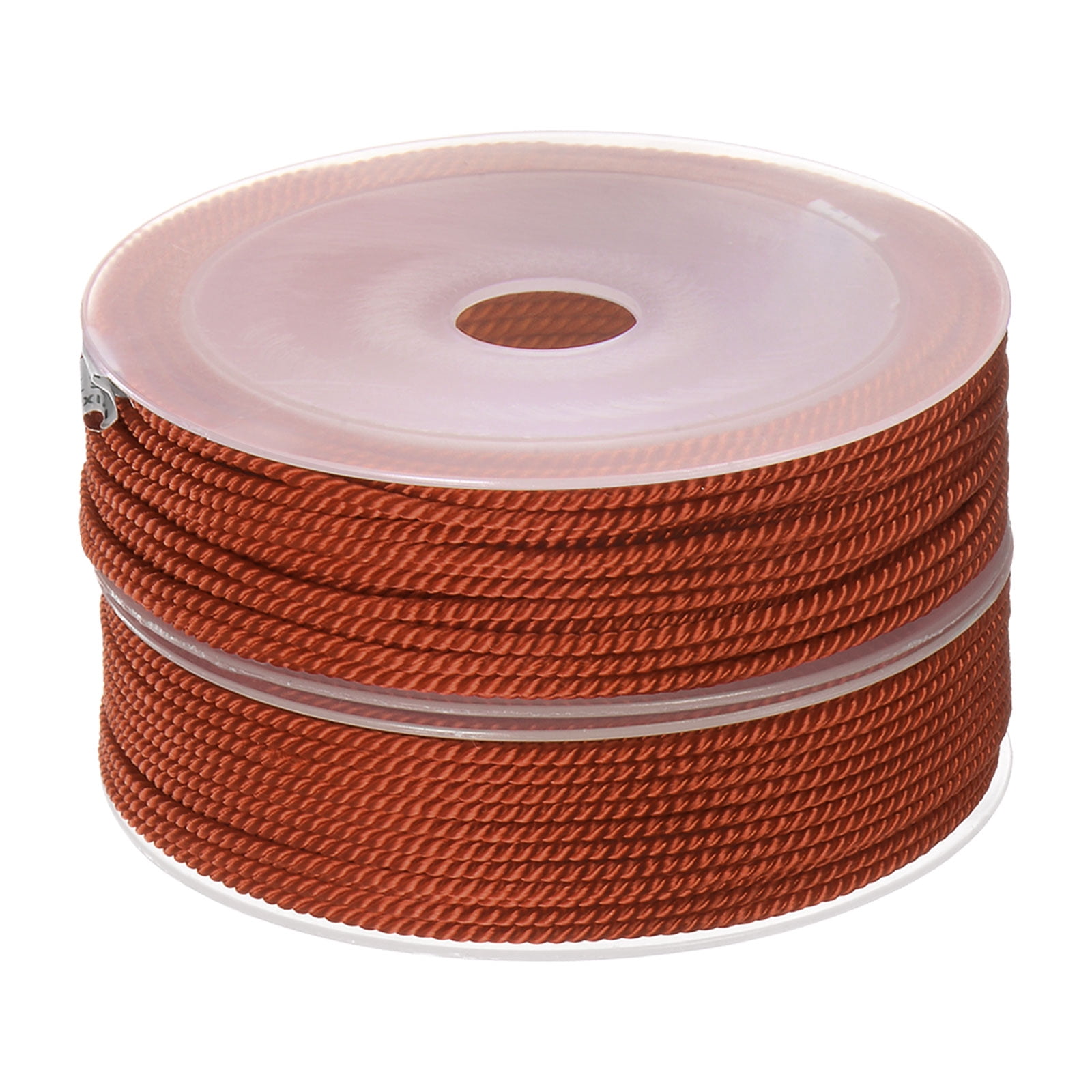 2 Pack Twisted Nylon Twine Thread Beading Cord 2mm 13M/43 Feet Extra ...