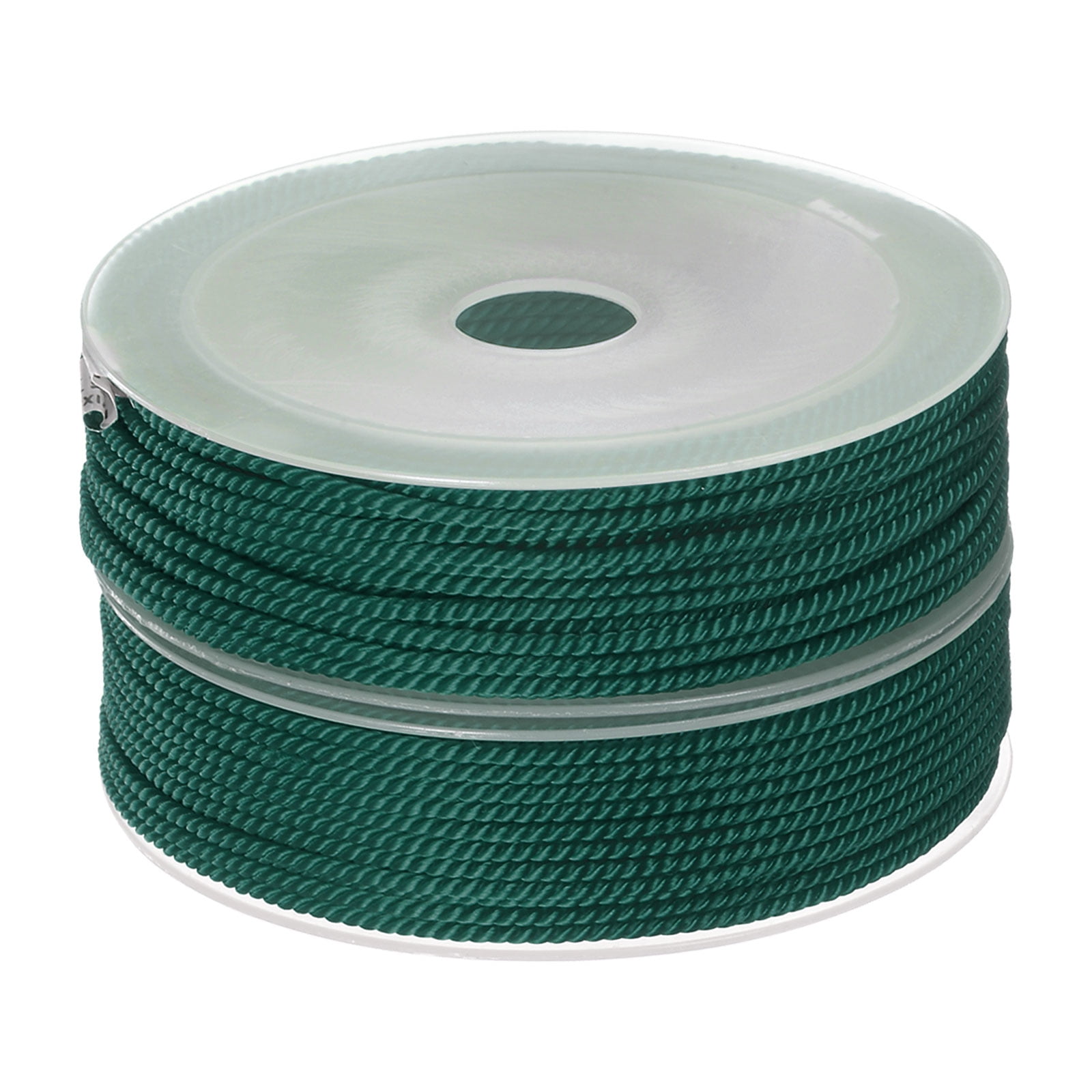 2 Pack Twisted Nylon Twine Thread Beading Cord 2mm 13M/43 Feet Extra ...