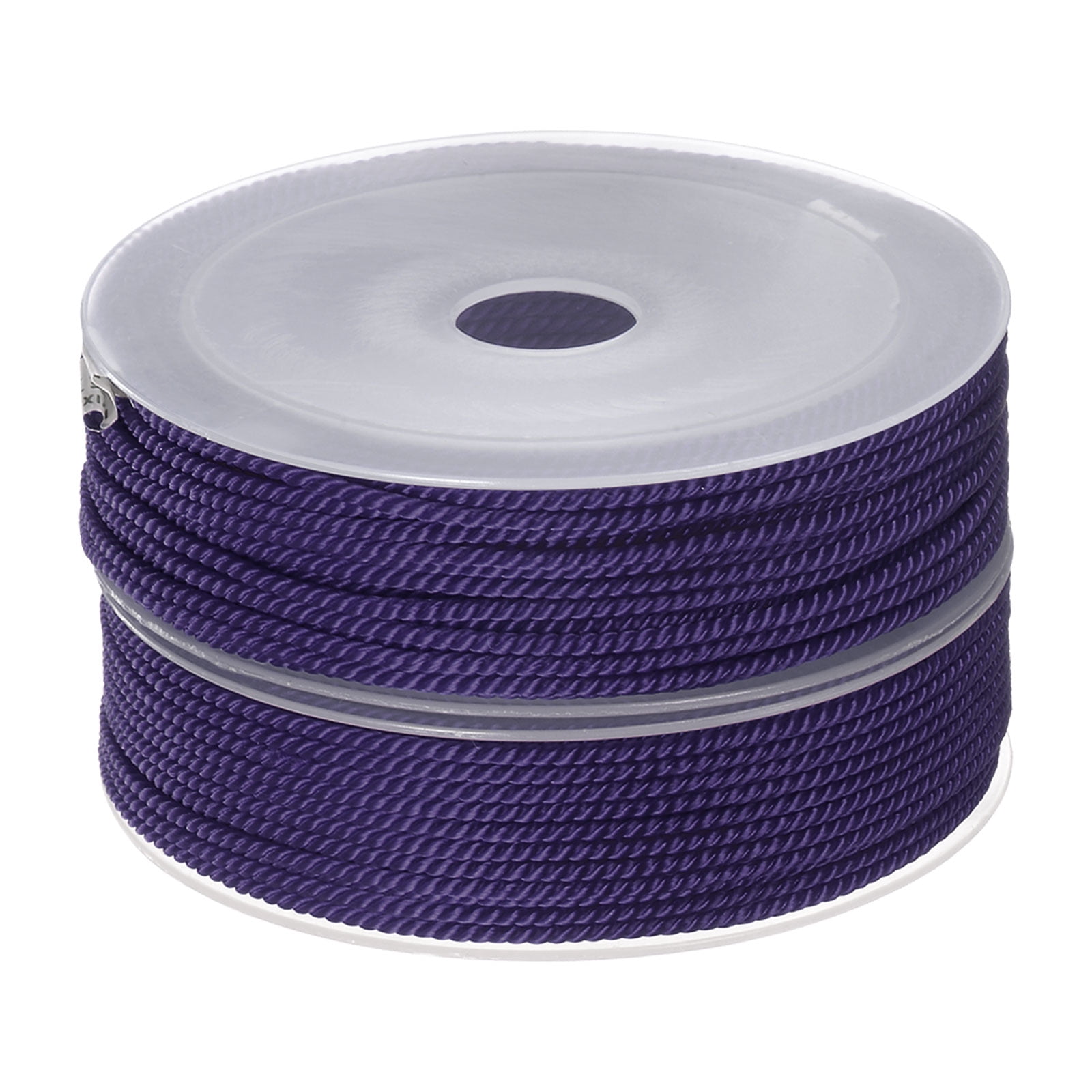 2 Pack Twisted Nylon Twine Thread Beading Cord 2mm 13M/43 Feet Extra ...