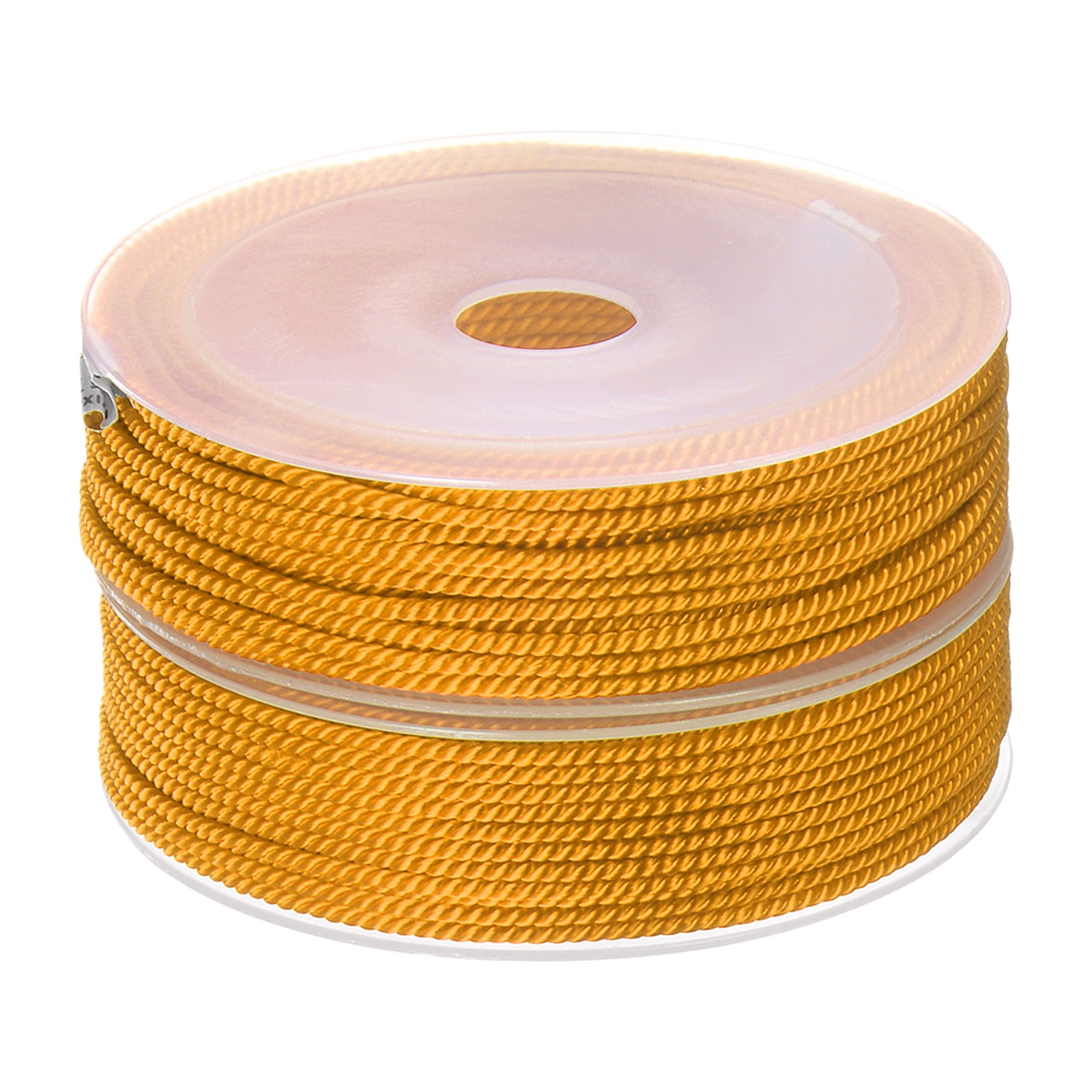 2 Pack Twisted Nylon Twine Thread Beading Cord 2mm 13M/43 Feet Extra ...