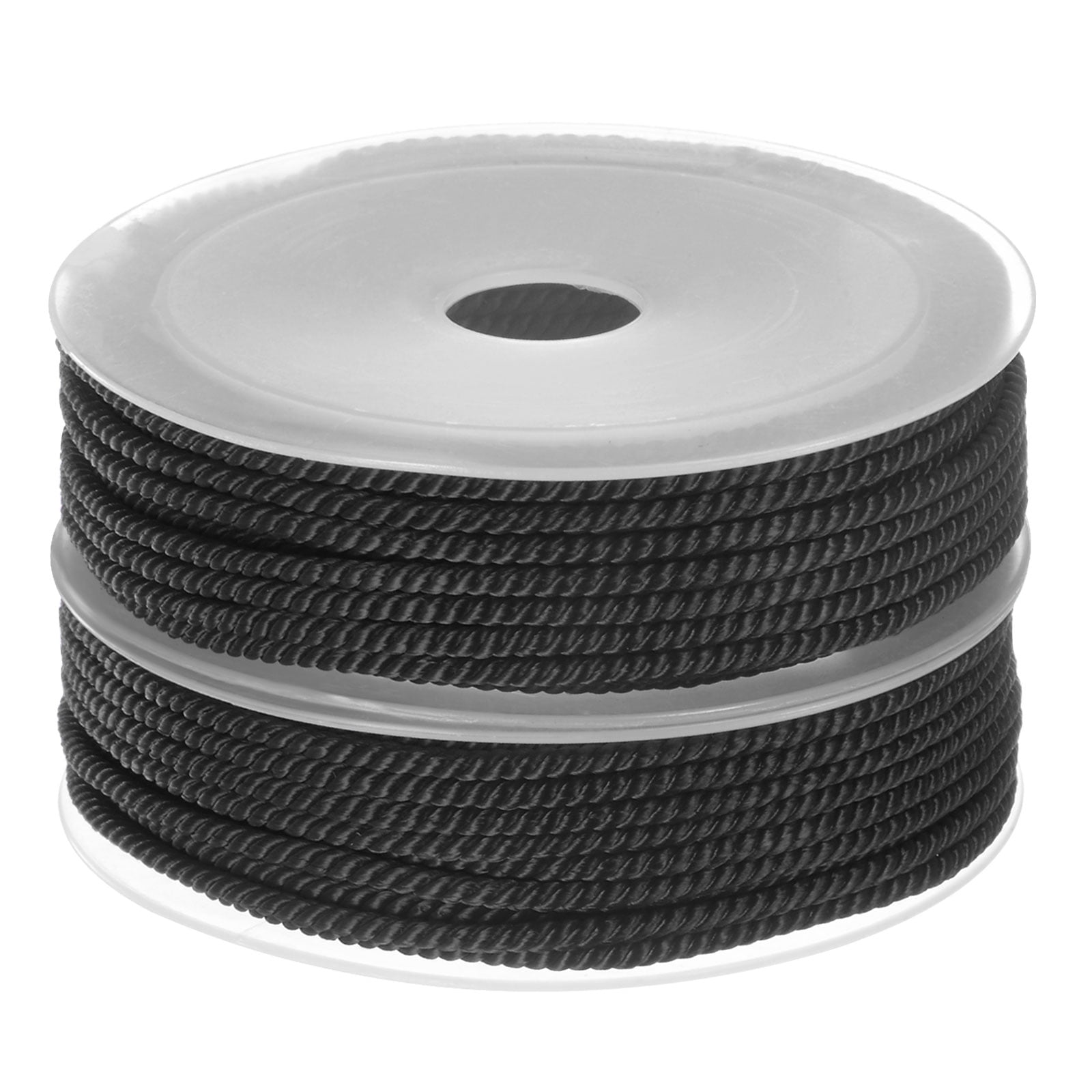 2 Pack Twisted Nylon Twine Thread Beading Cord 3mm 7M/23 Feet Extra ...