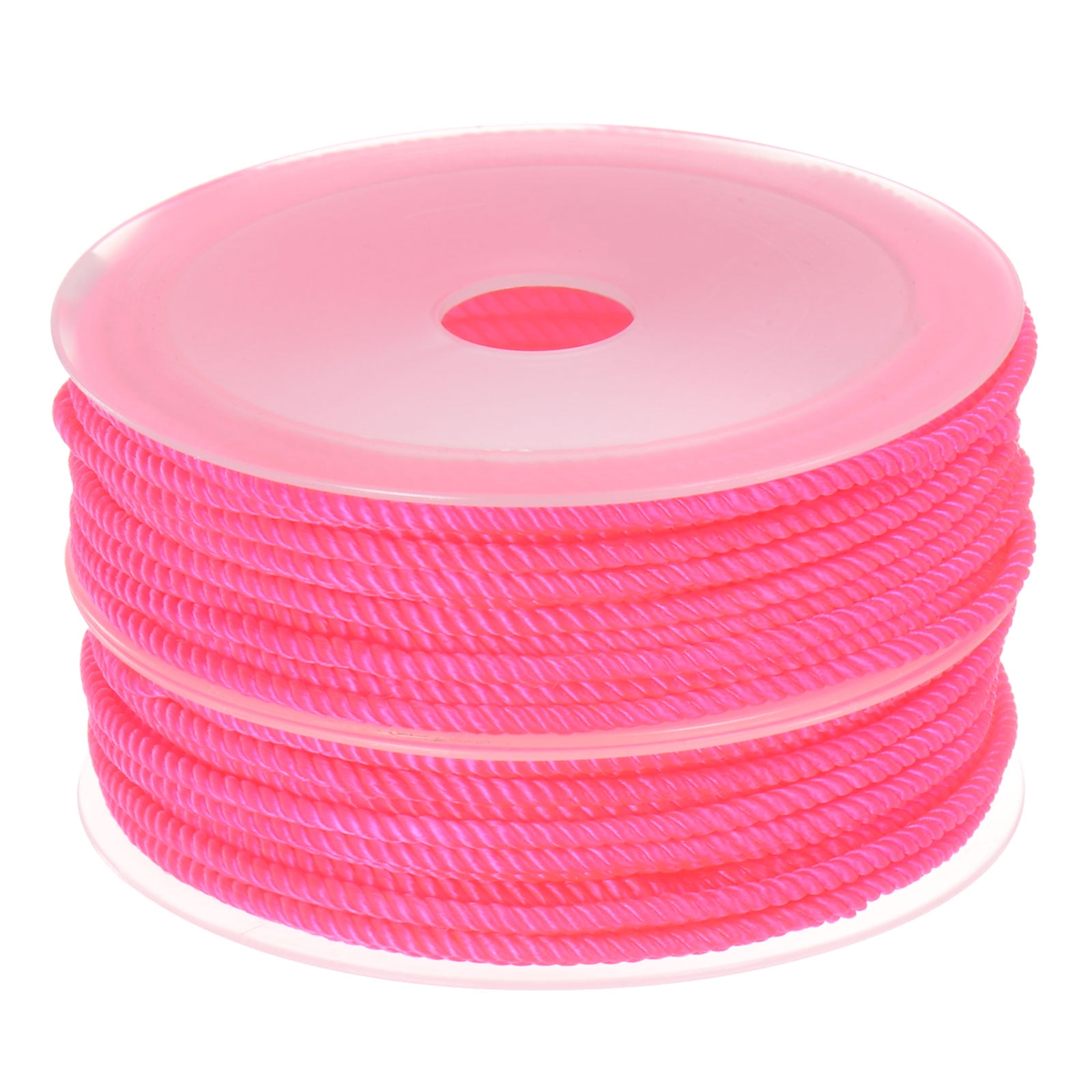 2 Pack Twisted Nylon Twine Thread Beading Cord 3mm 7M/23 Feet Extra ...