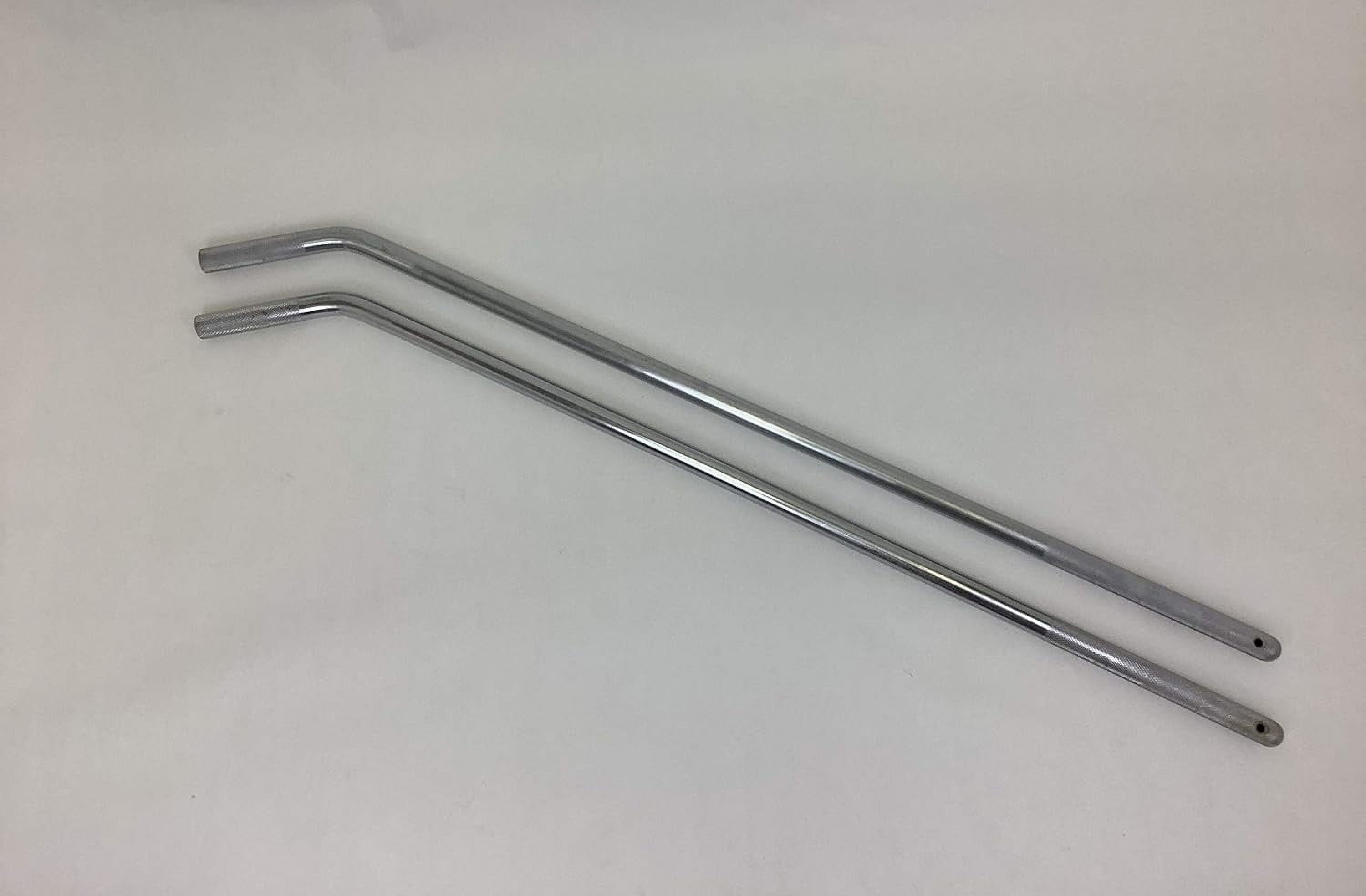 2-Pack - Two 34 Inch Tie Down Winch Bars for Car Hauler Strap Box ...