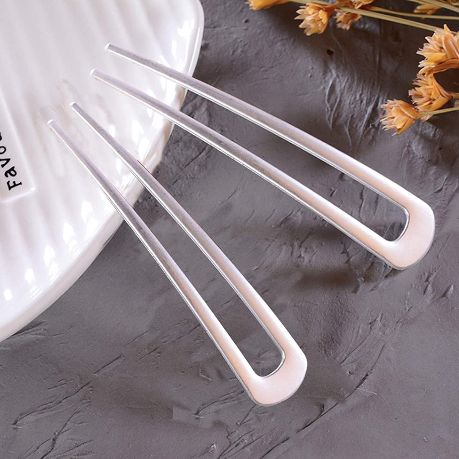 [2 Pack] U-Shape Hairpins, Bride Hair Accessories Hair Pins Clip ...