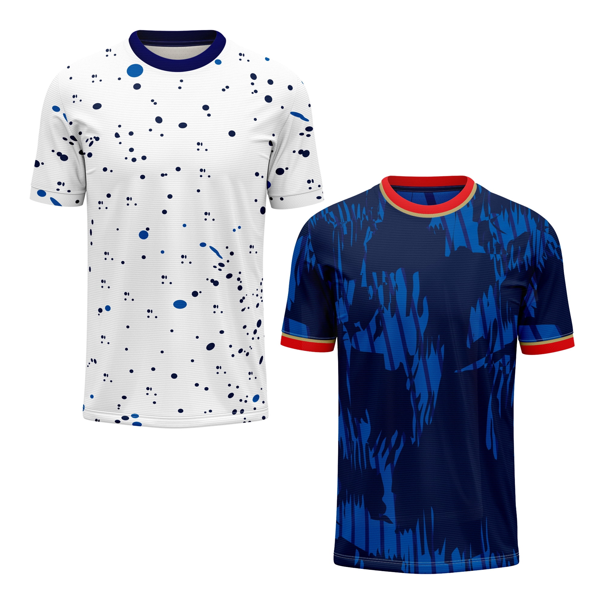 2-Pack US 2023 Men's World Cup Jersey Home and Away Colors. Relax Fit ...