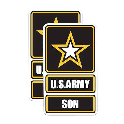 (2 Pack) US Army Son Magnets - United States Military - 5" On Longest ...