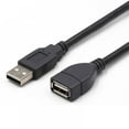 2-Pack USB 3.0 Extension Cable 5FT, USB A Male to Female Cord Extender ...
