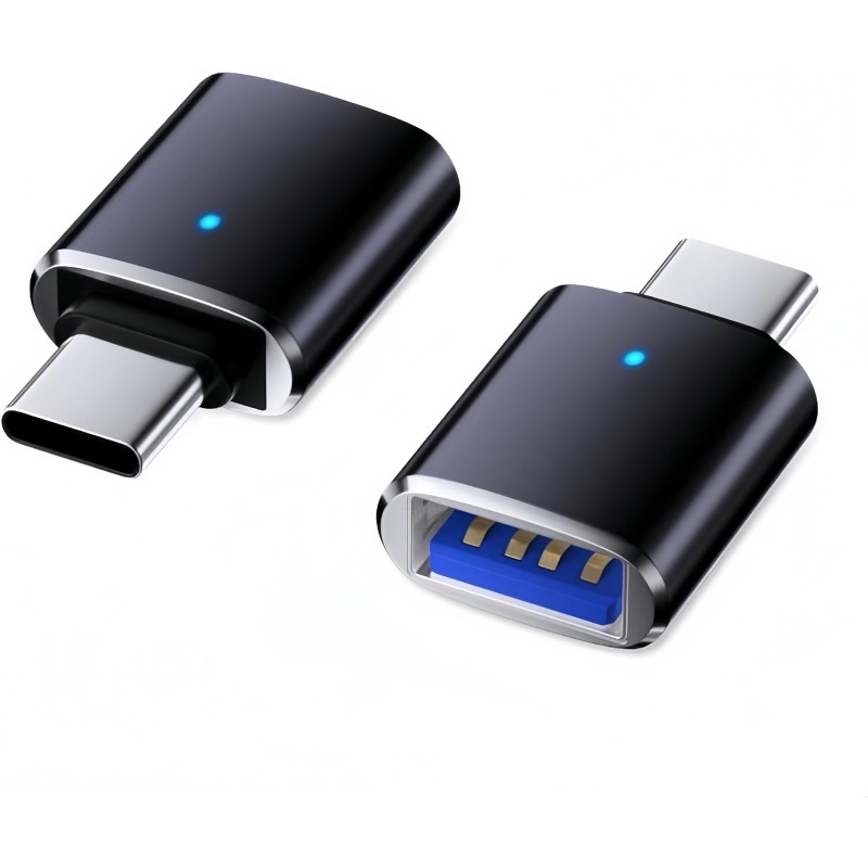 2 Pack USB C to USB Adapter for Blue Yeti Microphones - USB-C Male to ...