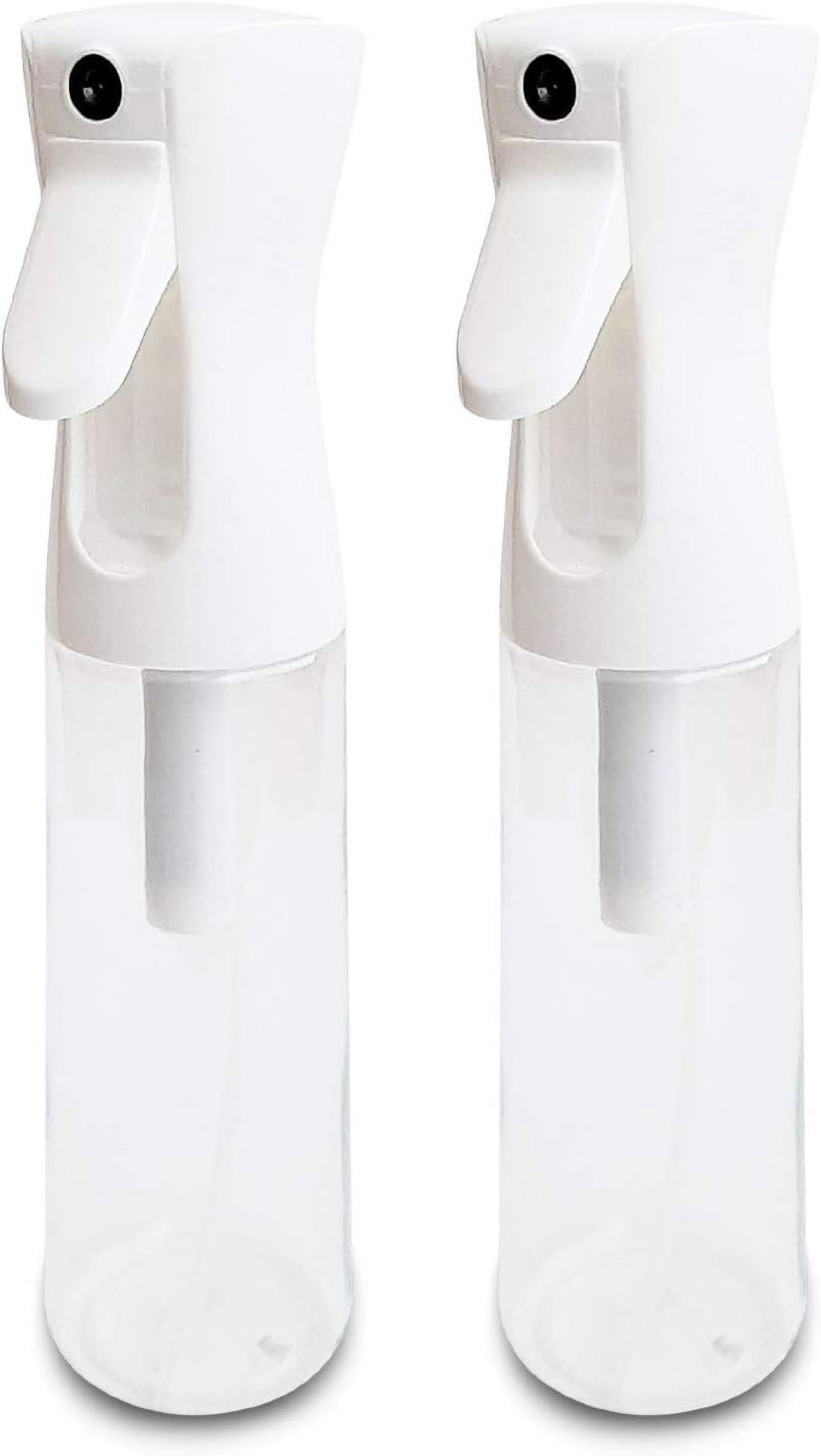 2 Pack Ultra Fine Clear Plastic Continuous Mist Spray Bottle, For Skin ...