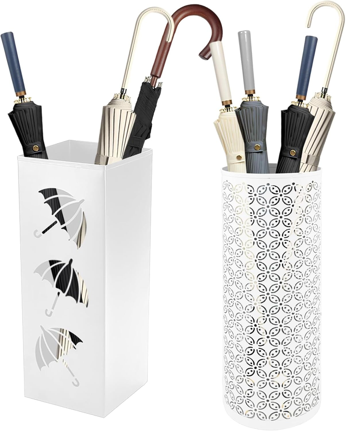 2 Pack Umbrella Rack Stand,Large Umbrella Holder, Metal Umbrella Stand ...