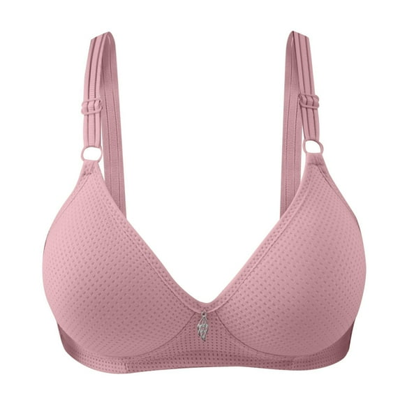 2 Pack Underwire Bras for Women Solid Push Up Breathable Deep Plunge ...