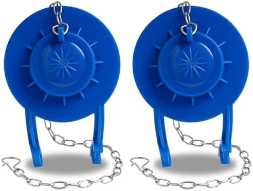2 Pack Universal 2 Inch Toilet Flapper Compatible with American ...